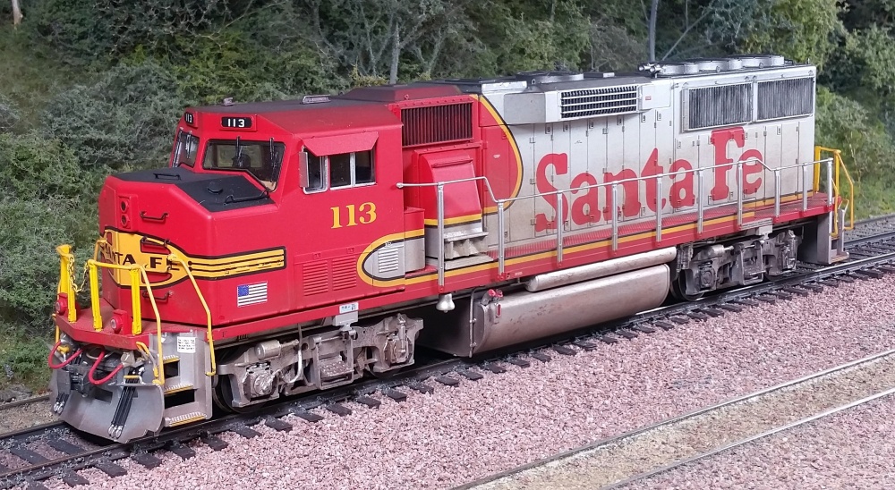 Gregg Fuhriman HO ATSF GP60M 113