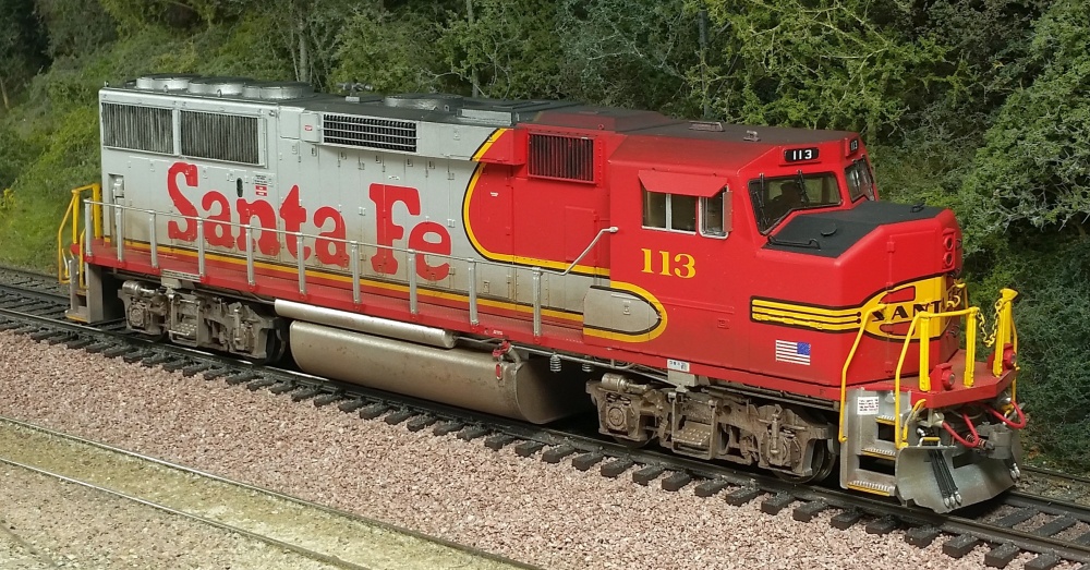 Gregg Fuhriman HO ATSF GP60M 113