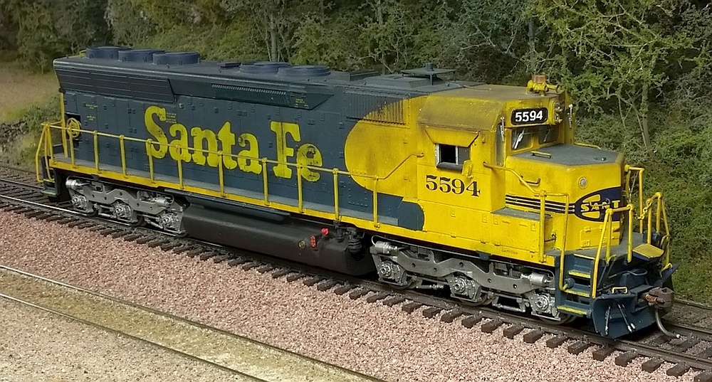 Gregg Fuhriman HO ATSF SD45 5594