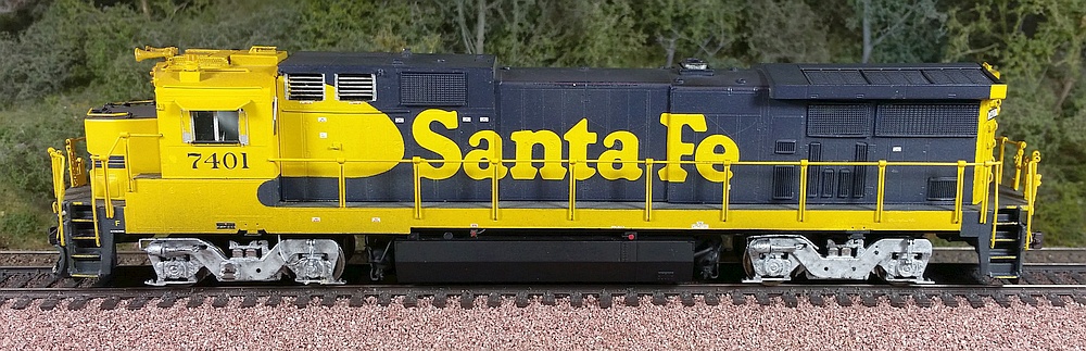 Gregg Fuhriman HO ATSF B39-8 7401