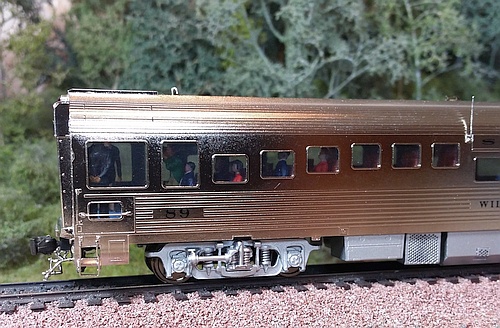 Gregg Fuhriman HO ATSF business car 89